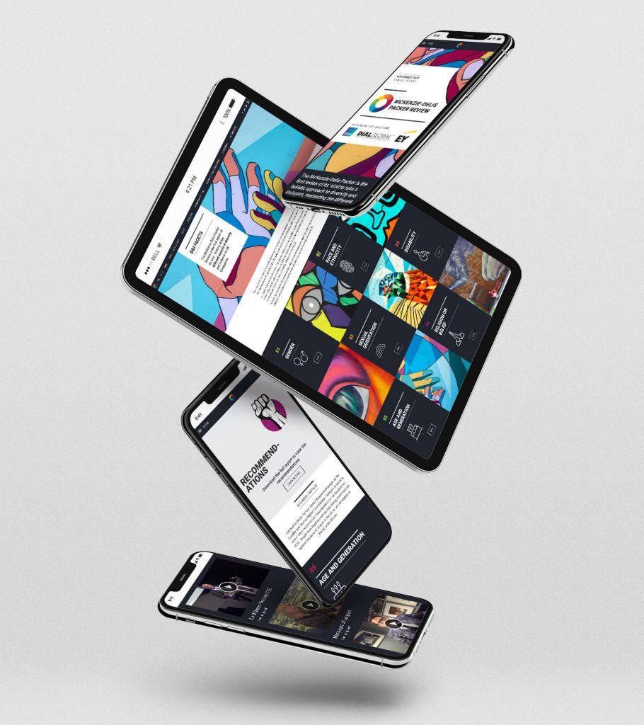 DEI Report Design | Cambridge Design Agency | JDJ Creative