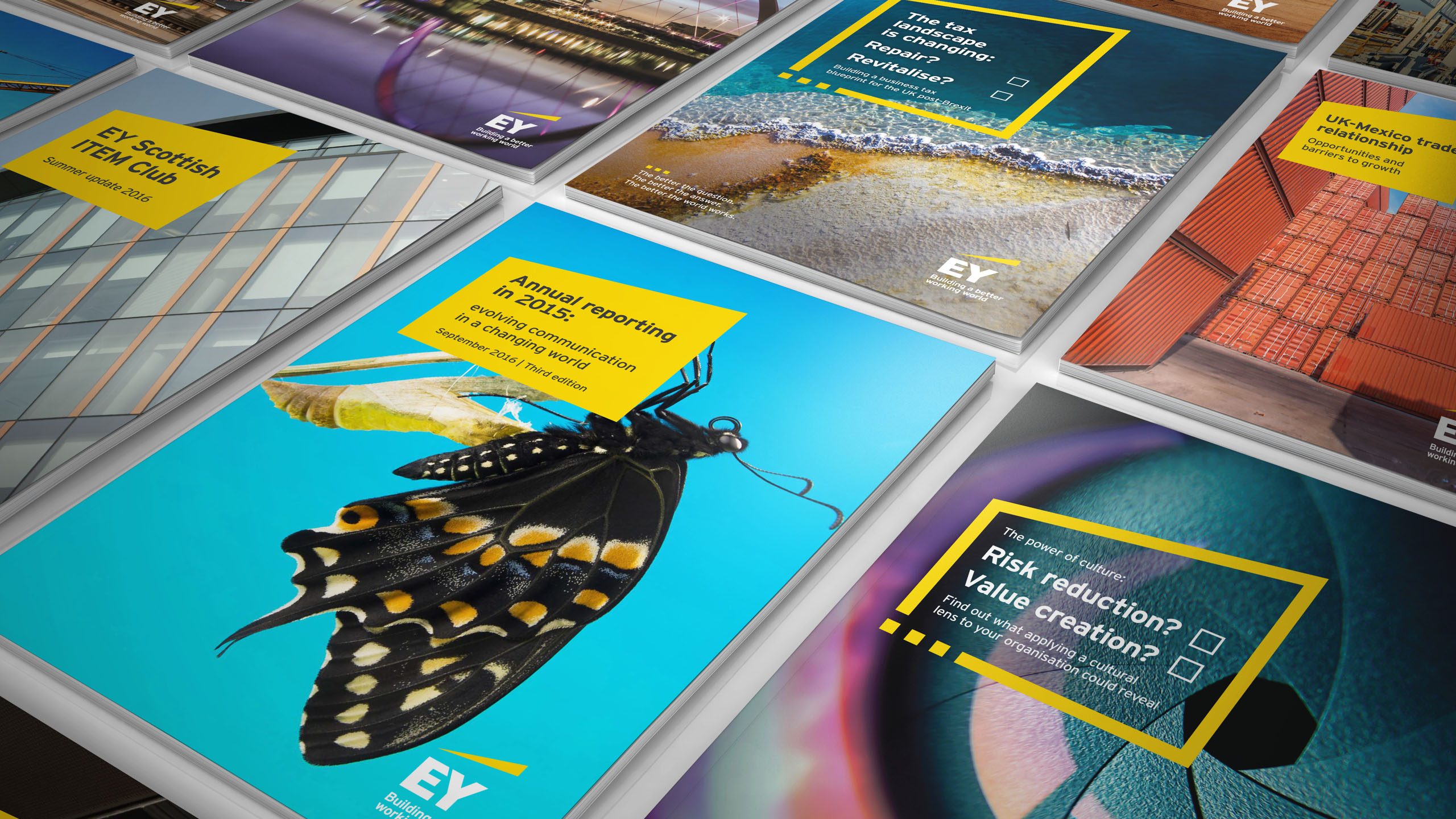 EY - Multi-channel collateral for a multi-national organisation | JDJ ...