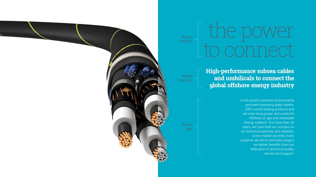 JDR Cables - The power to connect | JDJ Creative
